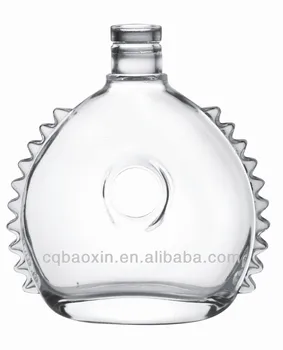 Top Quality Round Shape Wine/brandy/tequila Glass Bottle 500ml (glass ...