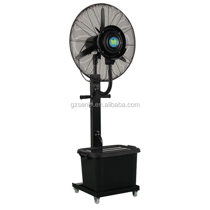 26" Ac 220v Wholesale Stand Water Industrial Mist Fan With Water Tank ...