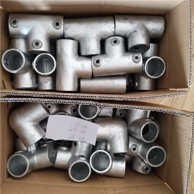 Railing Base Flange Cast Iron Structural Pipe Fitting