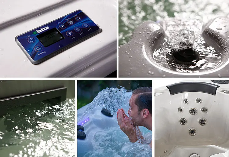 OEM Swim Spa with Outdoor Air Jets Massage - Endless Pools