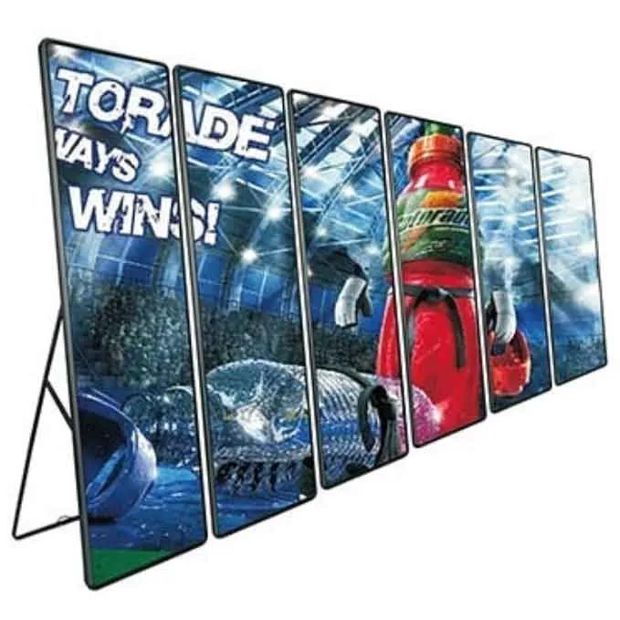 Outdoor Double Sided Advertising Display Standing Led Poster Led Signs ...