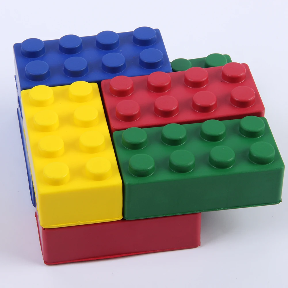 Stress Relief with Custom Logo - Promotional PU Foam Blocks