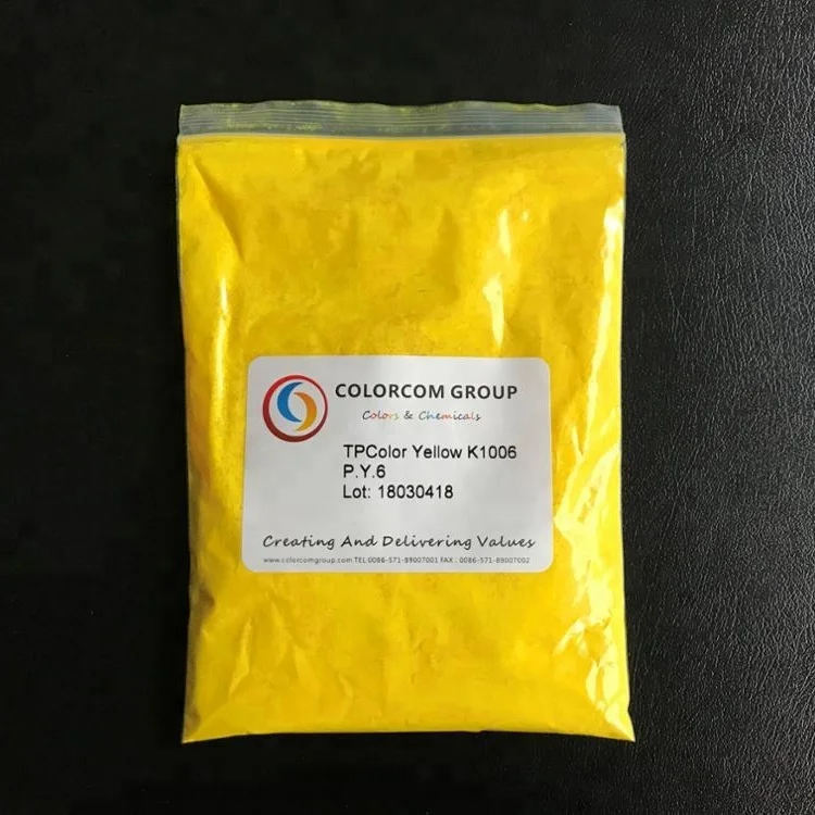 Hansa Yellow 3g Colorcom Pigment Yellow 6 For Textile Printing - Buy ...