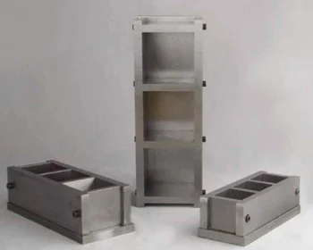 Hight Quality Steel Three Gang Cube Mould Of Concrete And Cement - Buy ...