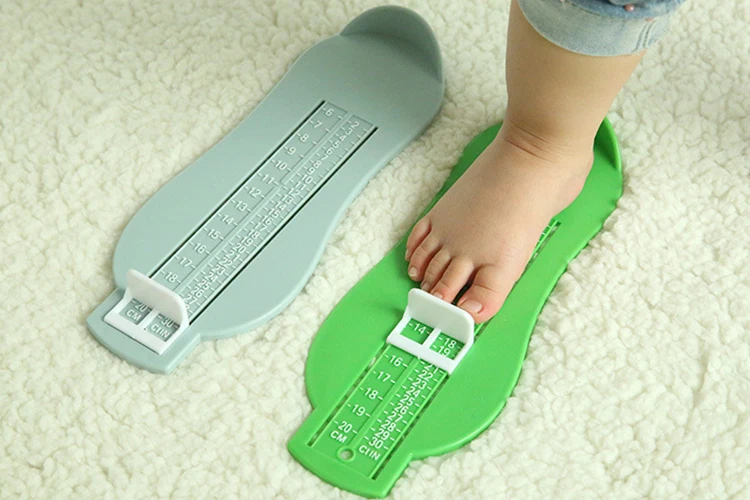 Infant Baby Foot Measure Ruler Gauge Shoes Size Ruler Tool Adjustable ...