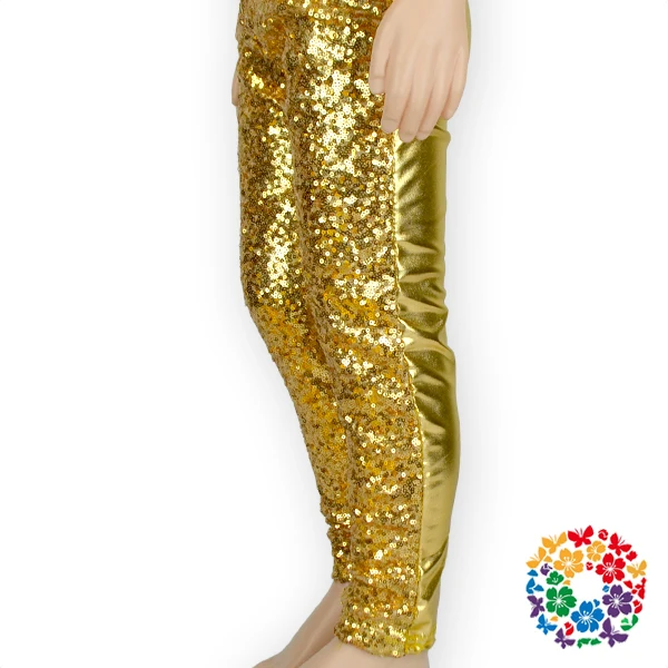 Nieuwste ontwerp gouden baby meisjes leggings, nieuwe mode kinderen ...