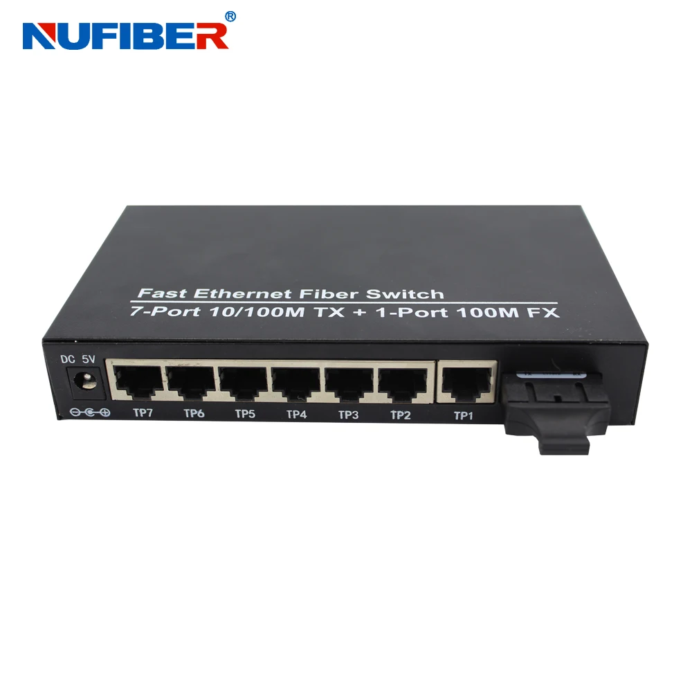 6 Port Gigabit Ethernet Switch Of 2 Sfp Ports 1000m Fx And 4 Lan Ports ...