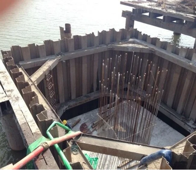 600-750mm Cold Rolled U Type Steel Larsen Sheet Pile for Industry