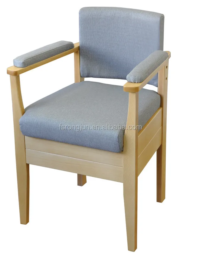 Luxury Wooden Commode Chair Beech Commode Chair European Style Toilet ...