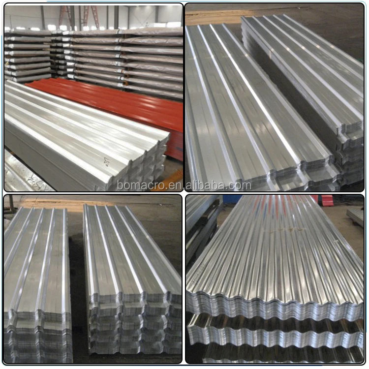 Aluminio-zinc Esmaltado Aluzinc Hierro Aluminio-zinc De Acero Corrugado ...