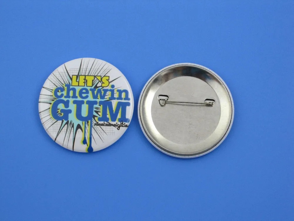 Customizable 58mm Round Badge Blanks - Promotional Tools