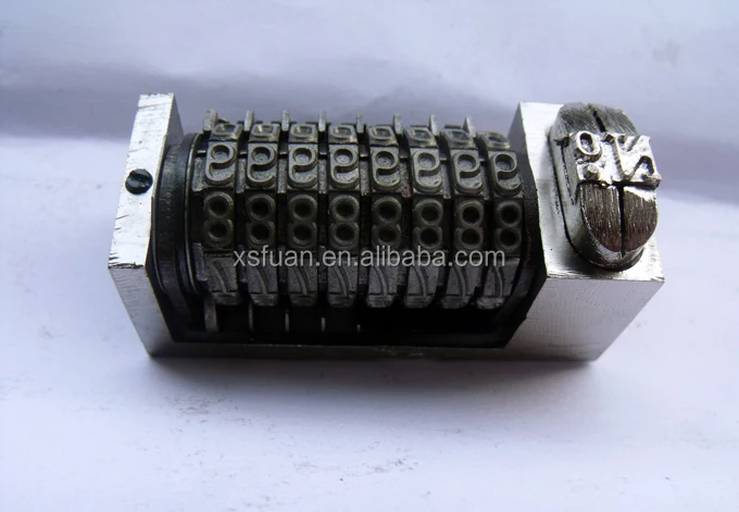 Letterpress Numbering Machine for 8 Digit - Reliable & Efficient