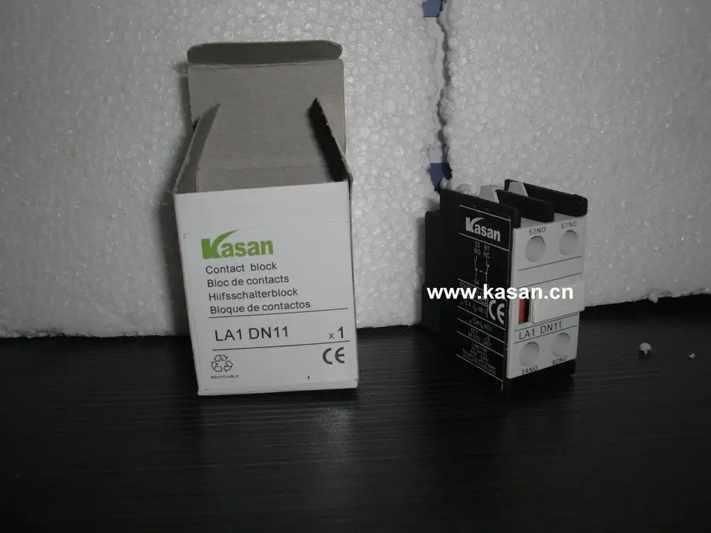 KASAN LA1DN11 Auxiliary Contactor - Reliable 3 Phase Control