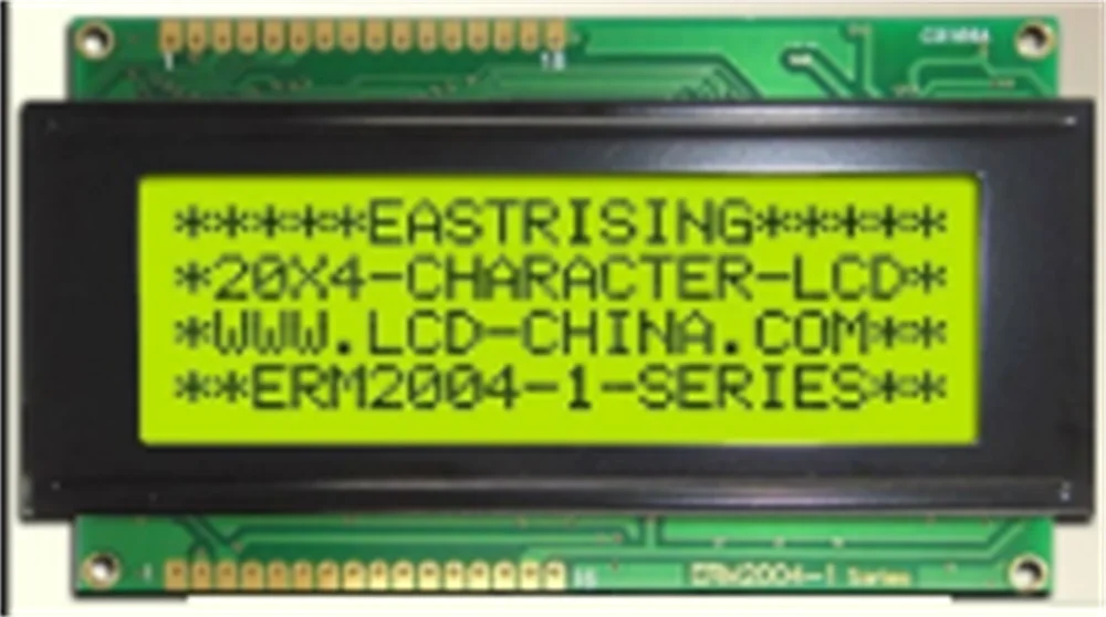 2004 Graphic Lcm 20x4 Cob Lcd Display Character Lcd Screen Module Stn Cob Yellow-green Lcd ...