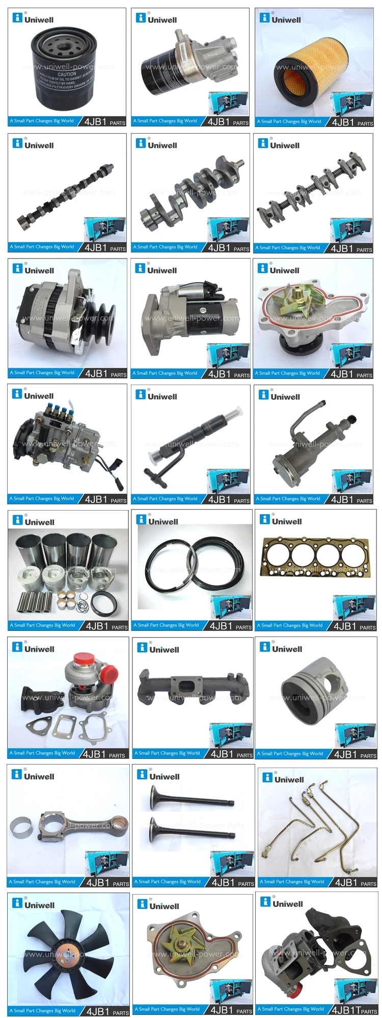 Belt For Brand New Engine 4jb1,4jb1t,4jb1ta - Buy Belt For Brand New ...
