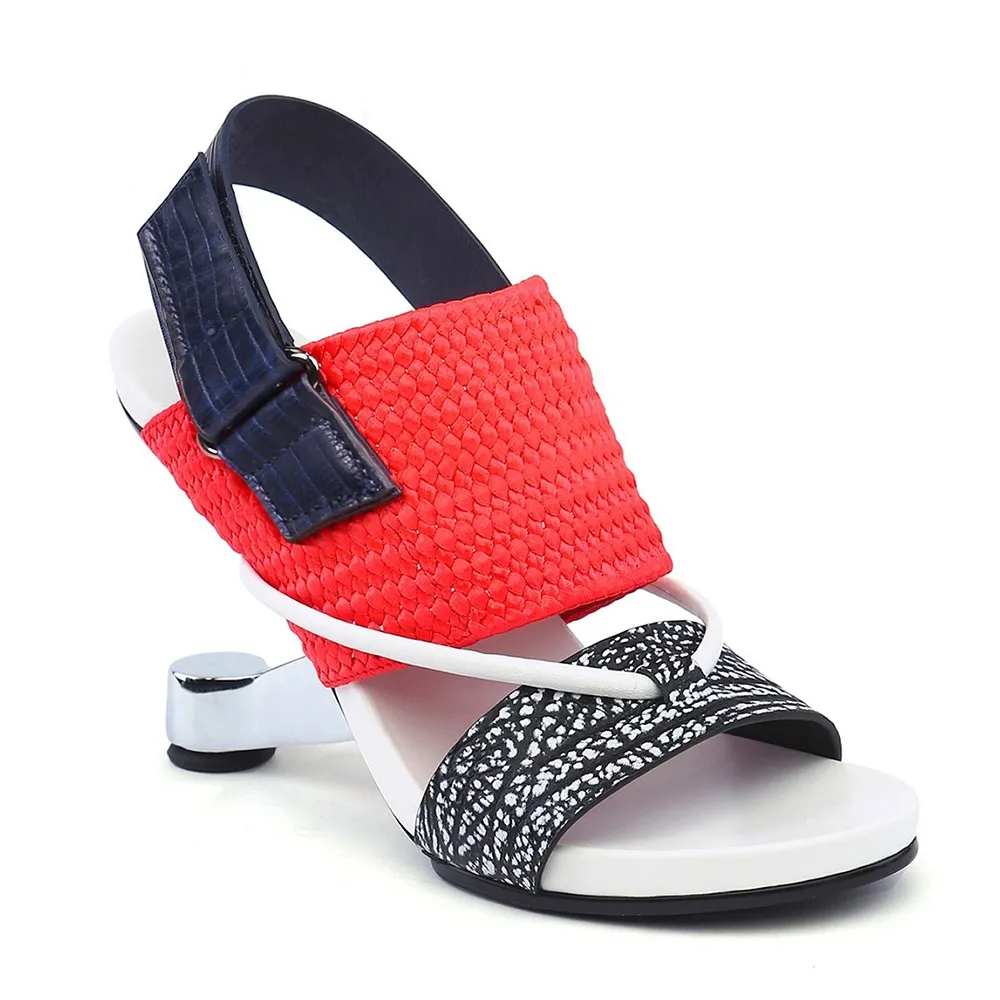 Wetkiss Factory Custom Brand 2019 Latest Ladies Leather Sandals Unusual ...