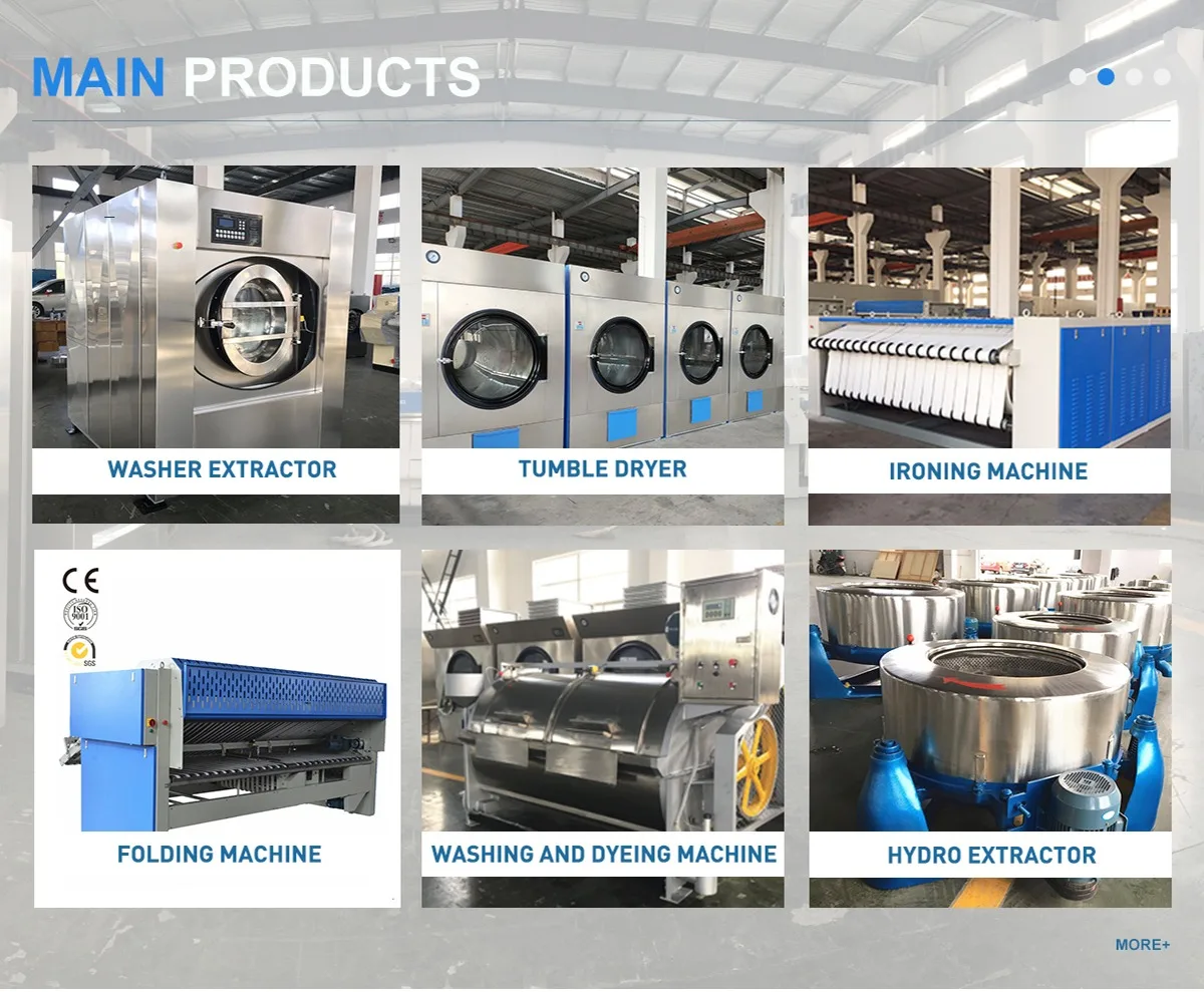 Taizhou Tongjiang Washing Machinery Factory - Washer Extractor; Tumble ...