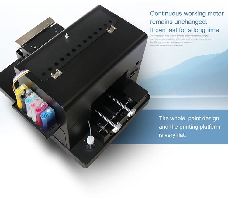 Hot Sales A4 Size Flatbed Printer Machine A4 Size Dtg Printer Printing ...