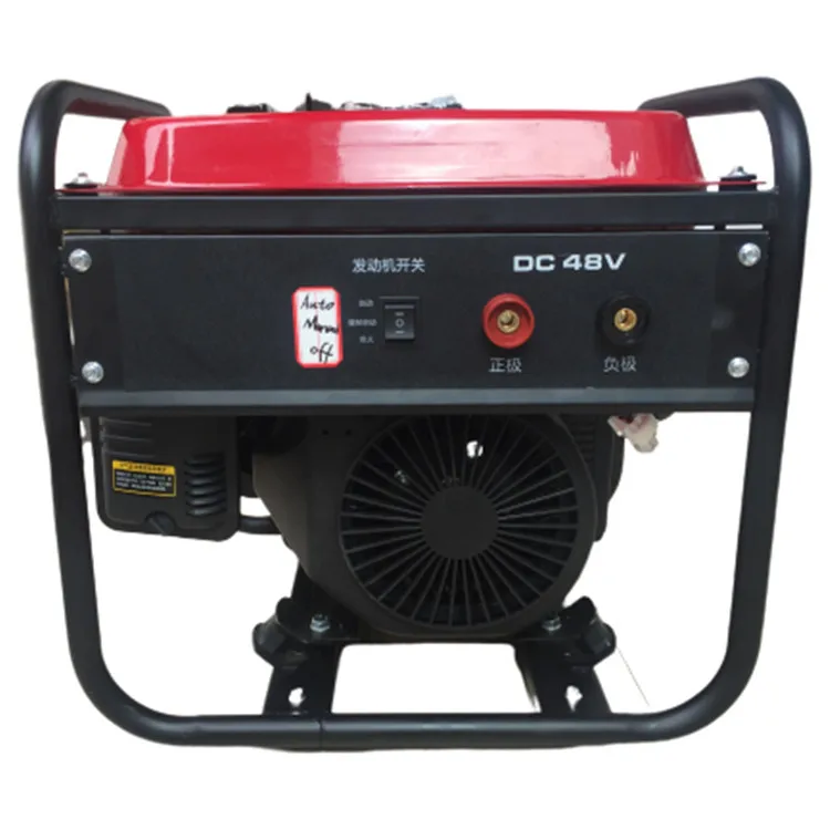 Portable Mini Generator Set 4kw 48v Dc Gasoline Generator - Buy 48v Dc ...