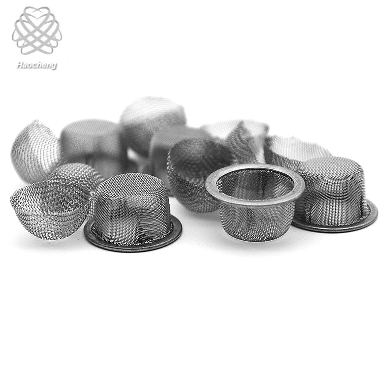 10mm 30mm Round Stainless Steel Smoking Pipe Mesh Filter
