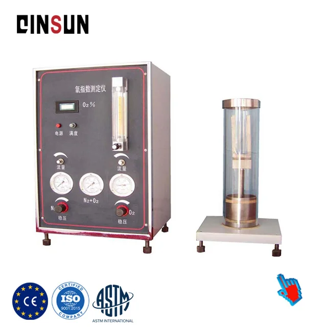 Automatic Oxygen Index Test Apparatus And Critical Oxygen Index Tester ...