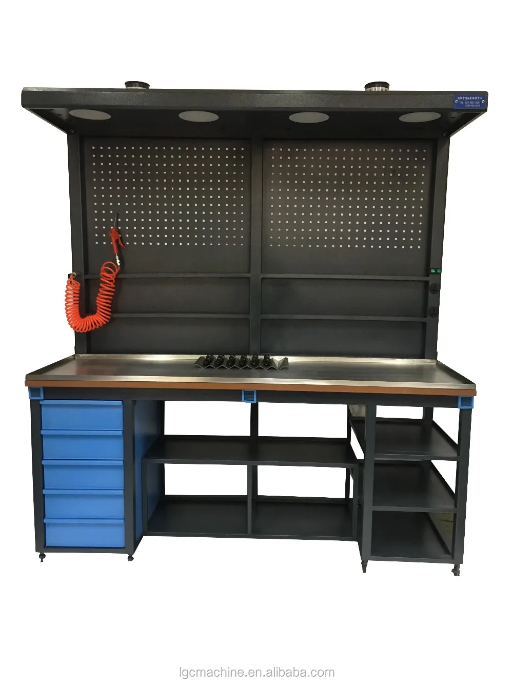 Diesel Fuel Tank Cleaning Workbench Machine For Repair Injector And ...