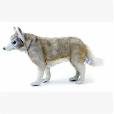 Cute Baby Grey Wolf Plush Toy - Buy Grey Wolf Plush Toy,Plush Wolf Toys ...