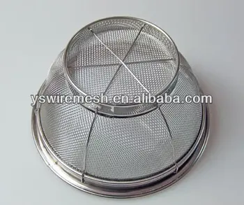Stainless Steel Wire Mesh Strainer Colander Sieve - Buy Stainless Steel ...