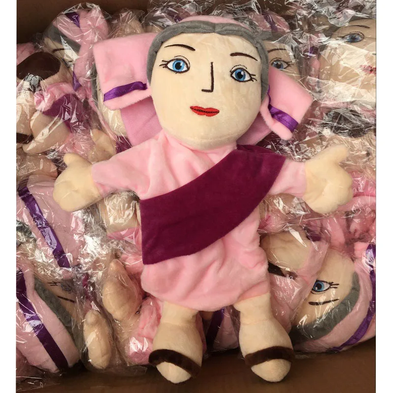 Custom Plush Funny Stuffed Christian Jesus Madonna Angel Hand Puppet ...