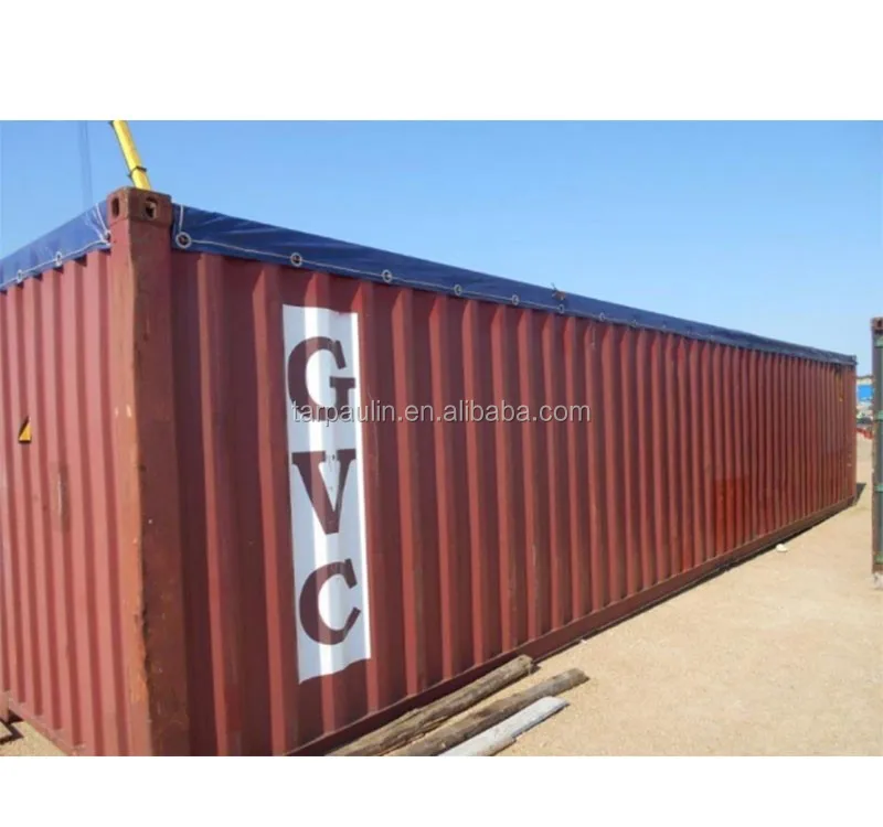 Pvc Open Top Container Cover Vinyl Tarpaulin,Shipping Container Cover ...
