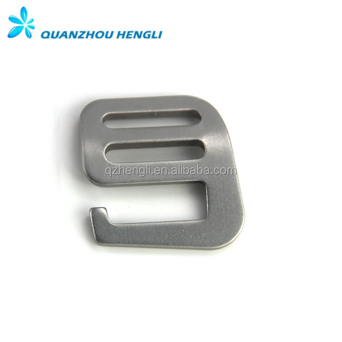 1" Customized Webbing Hook - Strong Adjustable Aluminum G Hook