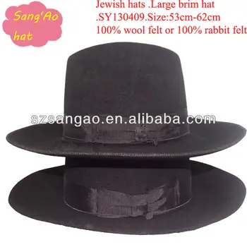 Making Black Pure Felt Men Jewish Hat - Buy Jewish Hat,Jewish Mens Hats ...