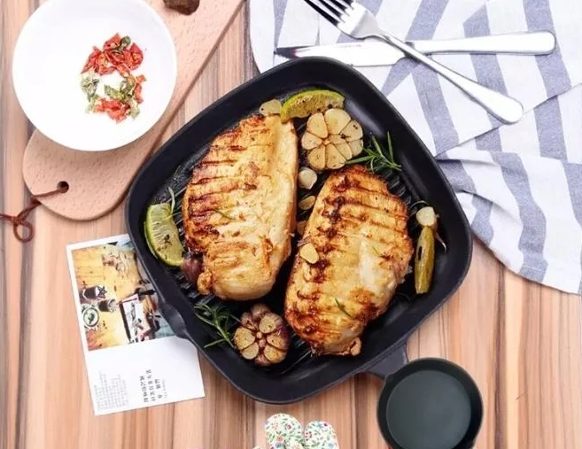 Palm Restaurant Cookware Of Cast Iron Non-stick Griddle Skillet - Buy ...