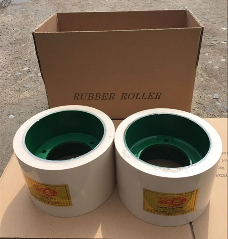 6inch Cheap Price and Durable NBR SBR EPDM Rubber Roller for Rice ...