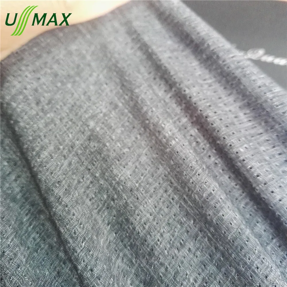 100% Polyester 2-tone 4 Way Mechanical Stretch T400 Holes Fabric - Buy ...