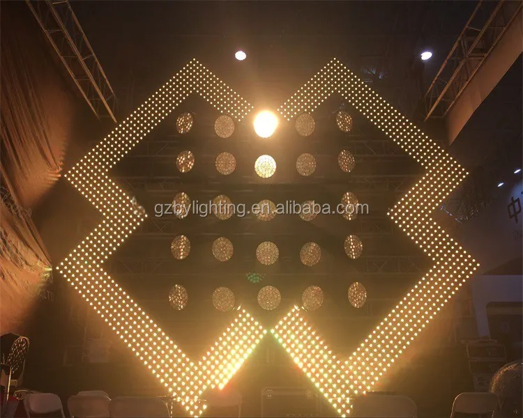 Dmx 6x6 Blinder 36x3w Rgb Beam Video Pixel Dot Led Matrix Panel Light ...