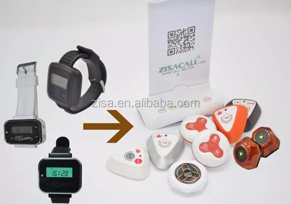 Table Call Bell Office Bell Wireless Calling System by ZISA