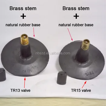 Tr13 Tube Tyre Valve,Brass Stem And Natural Rubber Base Tr15 Valve ...