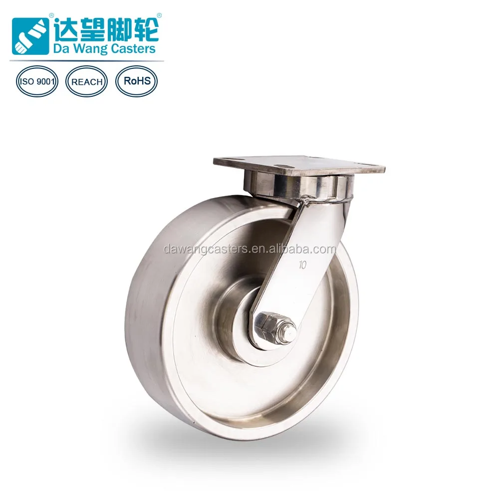 Heavy Load 1~4.5 Tons Stainless Steel Trolley Wheels For Wholesale ...