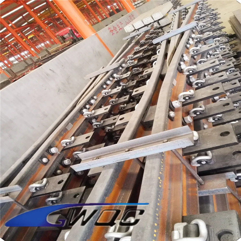 Customized 136RE #10 RBM Frog Railroad Turnout for Railways