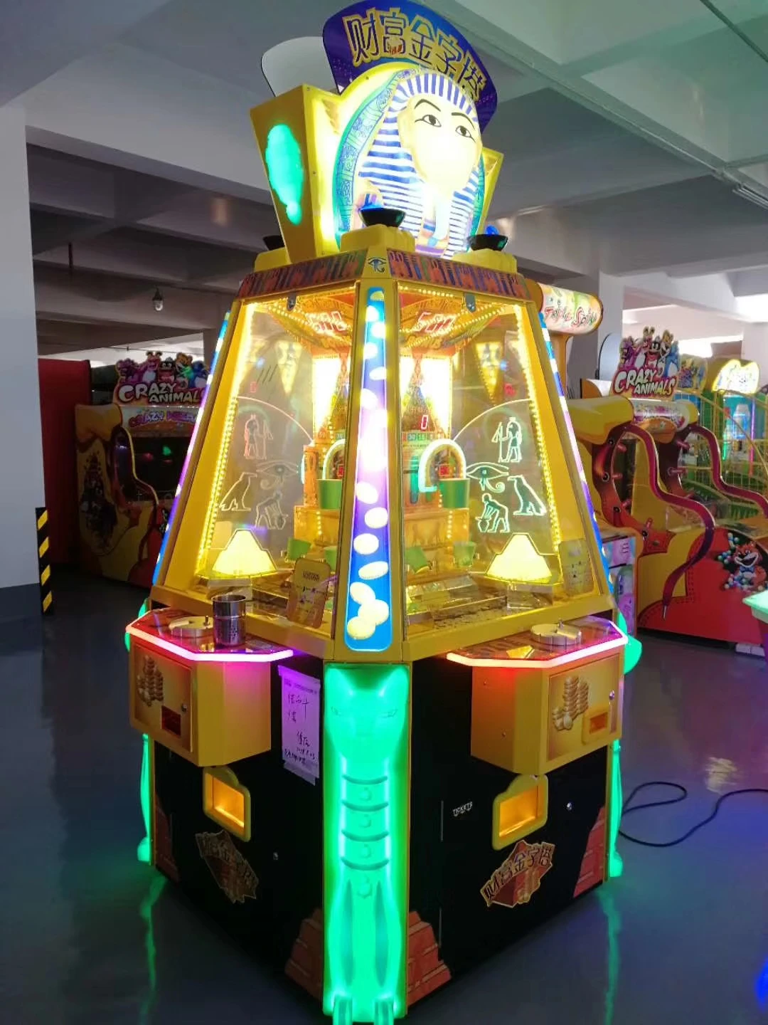 Pyramid Lottery - Coin Dozer Machine for Sale & Customization