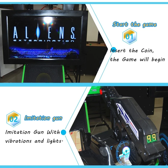 Alien Invention Ball Shooting Game Machine/alien Gun Shooting Game ...