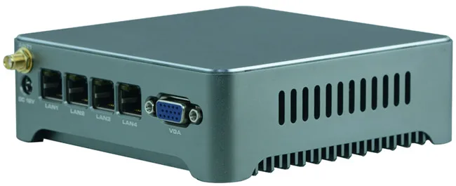 Intel Mini Pc Server 4 Lan Fanless Intel Nuc Firewall Pfsense 4 ...