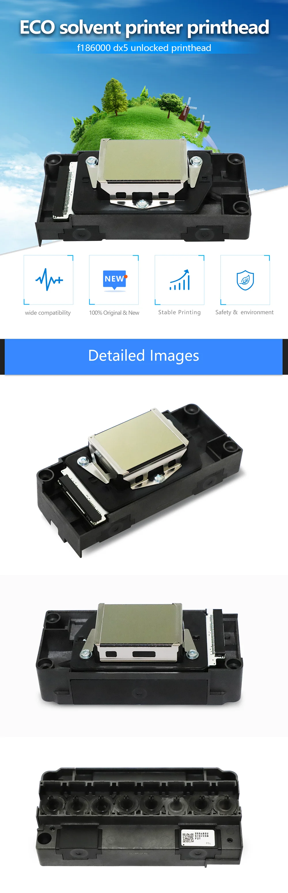 I1600 Print Head for Sublimation Dtf Printer A3 60cm Epson