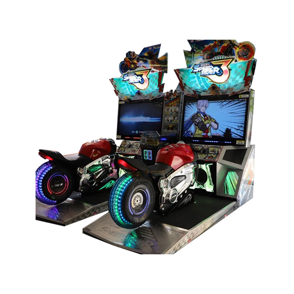 Speed Rider 3 Car Racing Arcade Simulator Video Game Machine