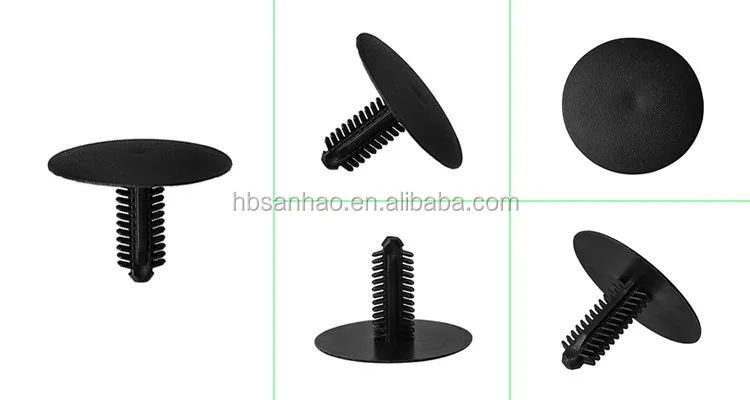 A71 Auto fix spring clip nut car fender bumper fastener_河北三好汽车配件有限公司|汽车 ...