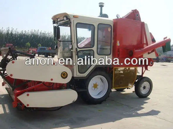 ANON Farm Using Dry Bean Harvester Machine for Sale