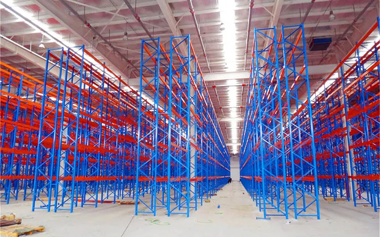 Customized heavy duty cold-rolled steel pallet racking system rack hs ...