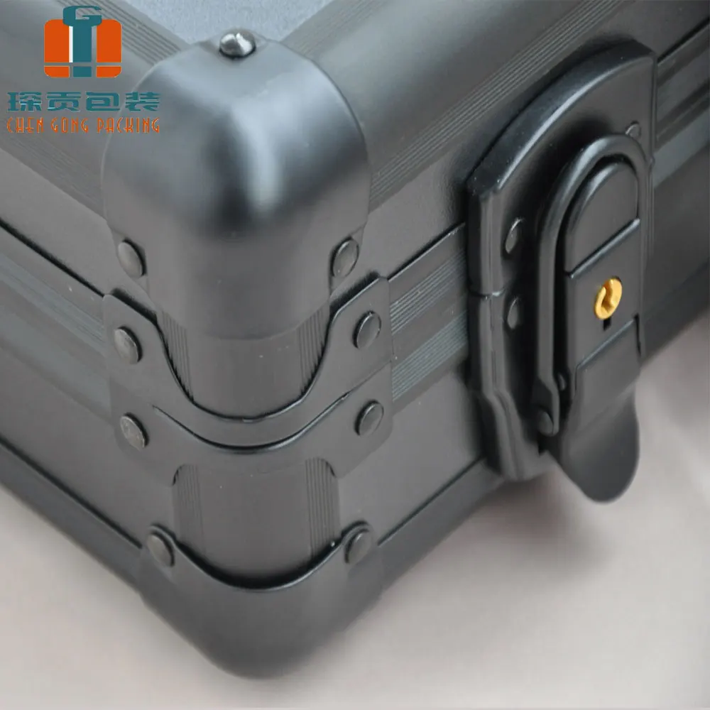 Aluminum Instrument Tool Hobby Sample Carry Case - Durable & Customizable