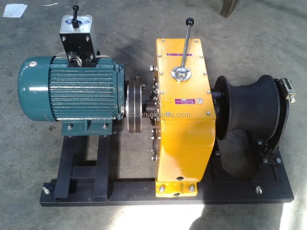 8 Ton Capacity Electric Winch - Reliable Ground Fixed Solution